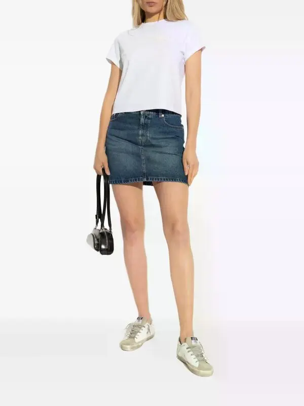 A.p.c. Moss Mini Skirt