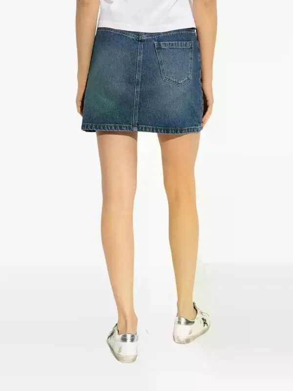 A.p.c. Moss Mini Skirt