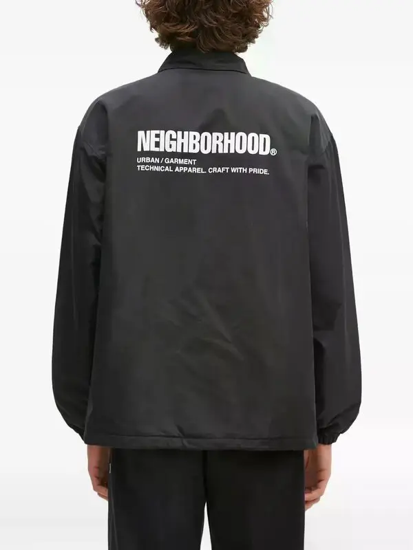 NEIGHBORHOOD Logo-patch Coach Jacket