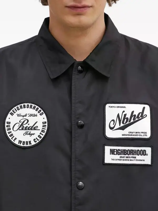 NEIGHBORHOOD Logo-patch Coach Jacket