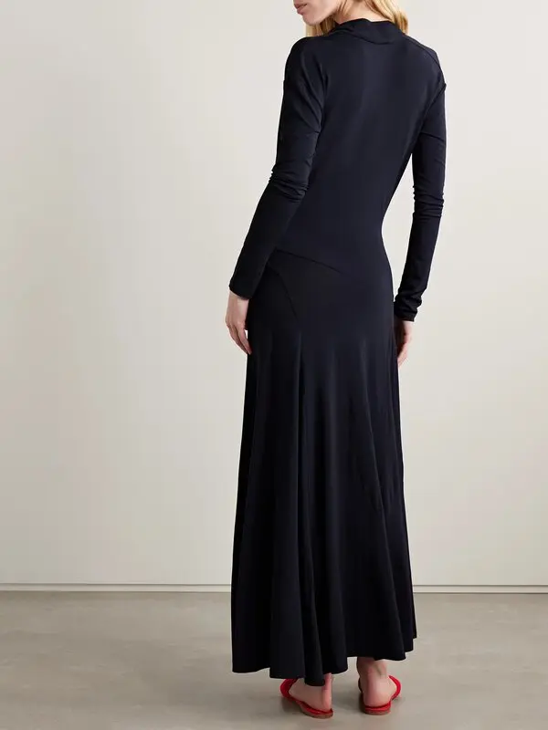 Tove Eadan Draped Jersey Maxi Dress