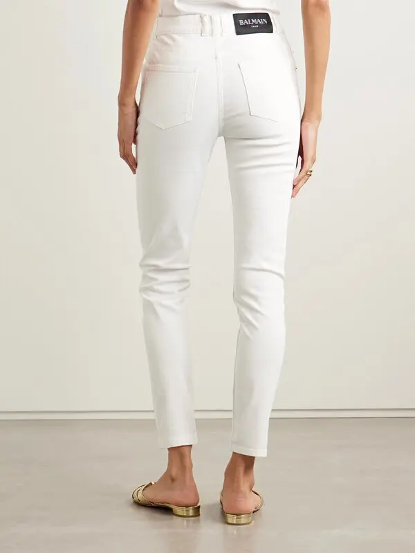 Balmain High-rise Skinny Jeans