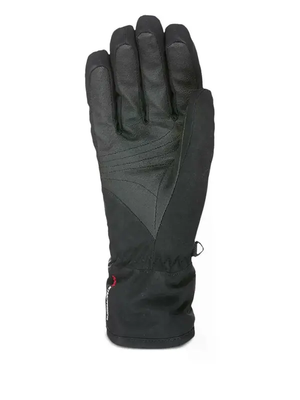 LEVEL Logo-embroidered Gloves - Black