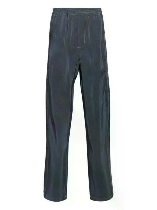 CASELLA MEYER Steel Silk Cargo Trousers