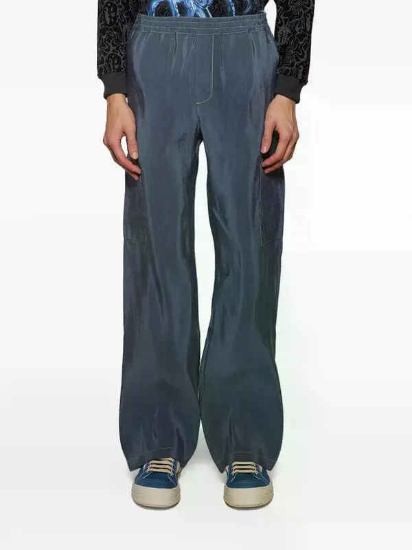 CASELLA MEYER Steel Silk Cargo Trousers