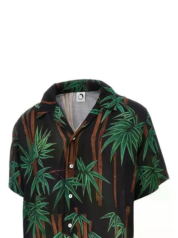 ENDLESS JOY Bamboo-print Shirt