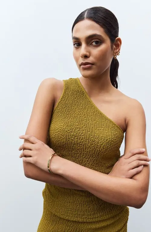 NEXT Textured One-shoulder Top