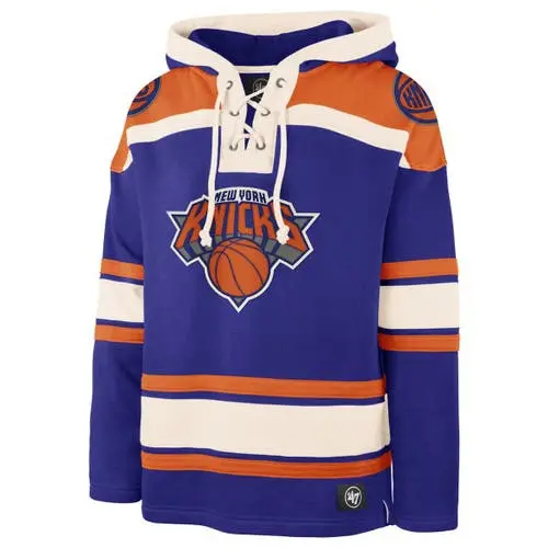 '47 New York Knicks Superior Lacer Pullover Hoodie