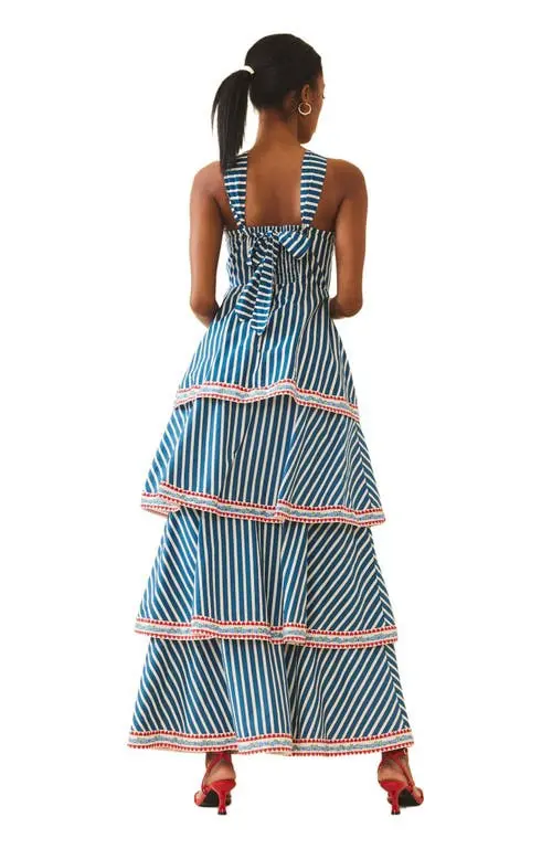 EDDY Emma Maxi Dress - Blue