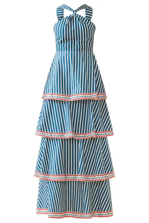 EDDY Emma Maxi Dress - Blue
