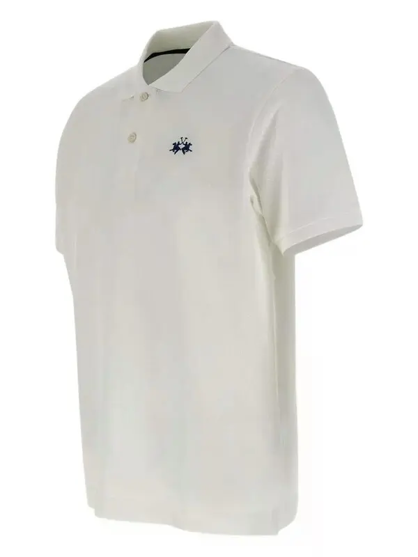 LA MARTINA Logo-embroidered Polo Shirt