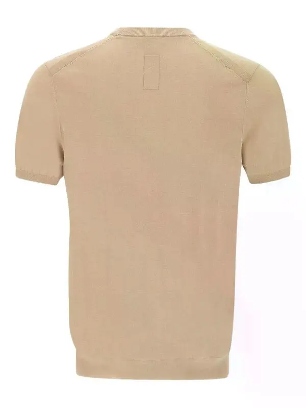 DIKTAT Short-sleeve Ribbed Sweater