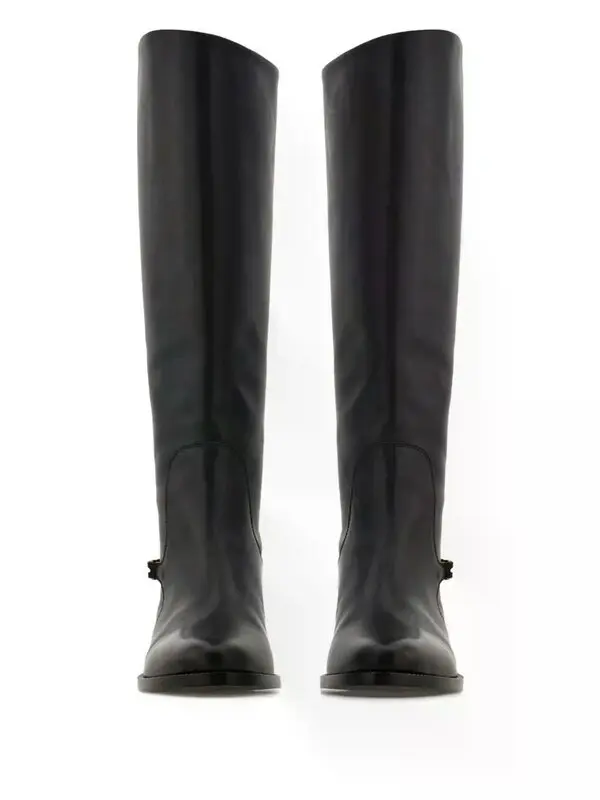 FERRAGAMO Leather Knee-high Boots