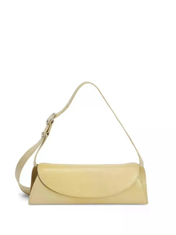 Jil Sander Small Cannolo Shoulder Bag Yellow Editorialist