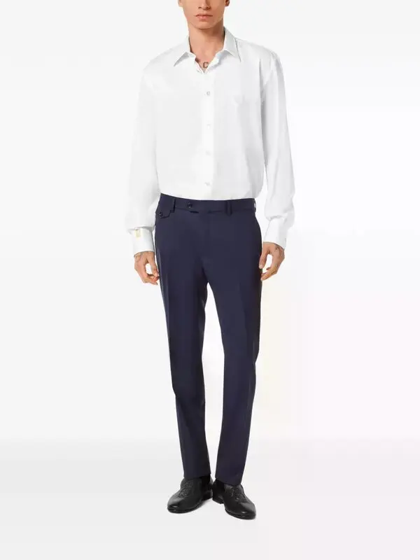 BILLIONAIRE Logo-embroidered Shirt