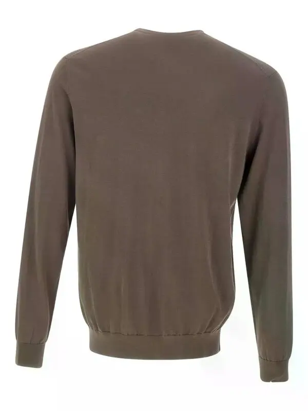 DIKTAT Crew-neck Cotton Sweater