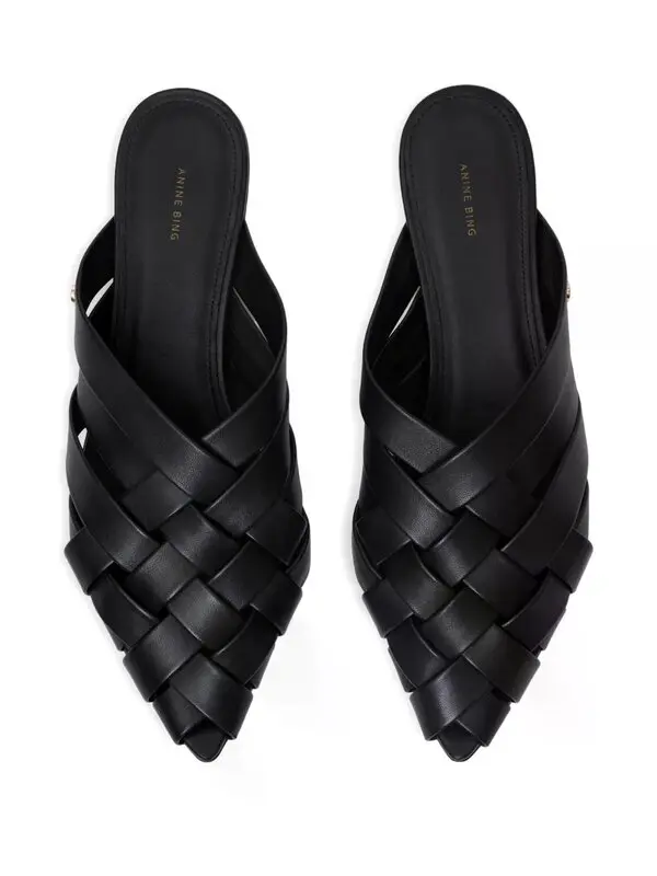 ANINE BING Flat Mules