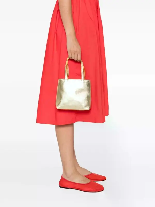 HAI Leather Tote Bag - Gold