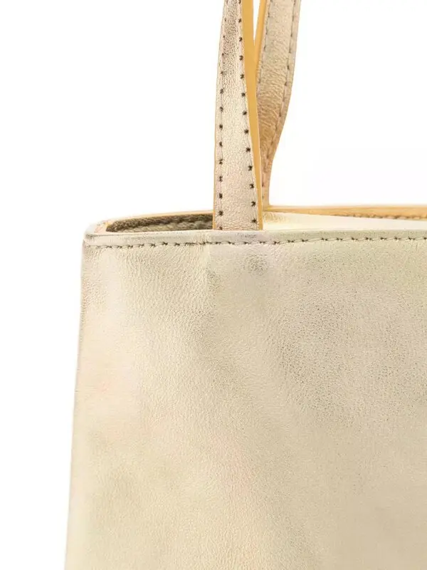 HAI Leather Tote Bag - Gold