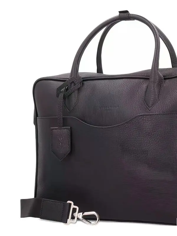 Longchamp Leather Laptop Bag