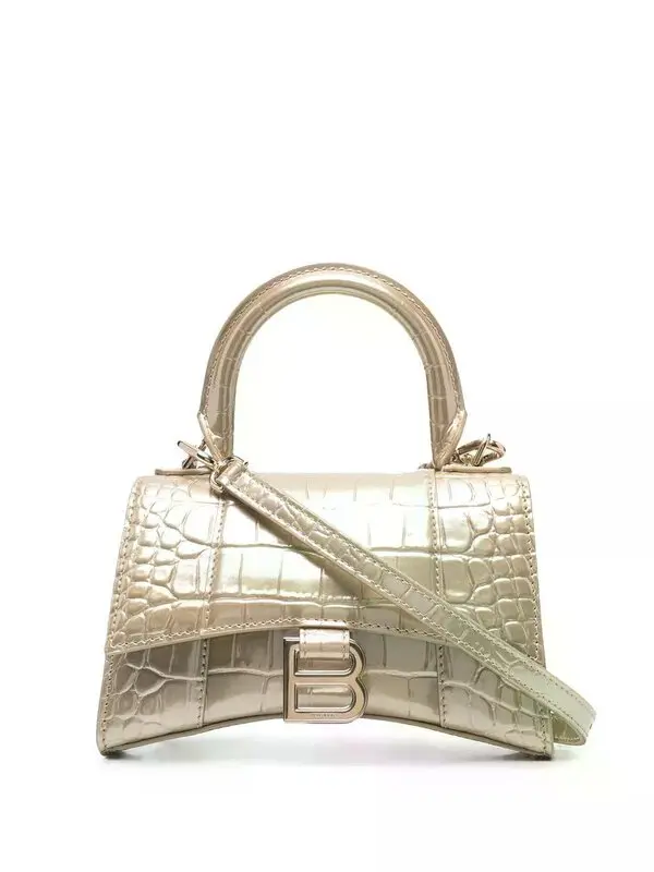 Balenciaga Xs Hourglass Top-handle Bag