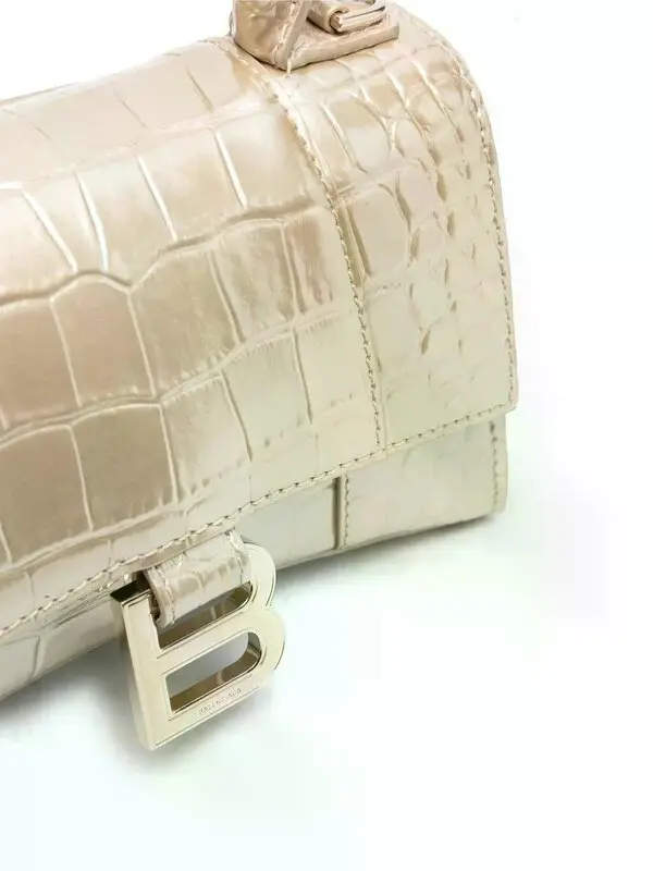 Balenciaga Xs Hourglass Top-handle Bag