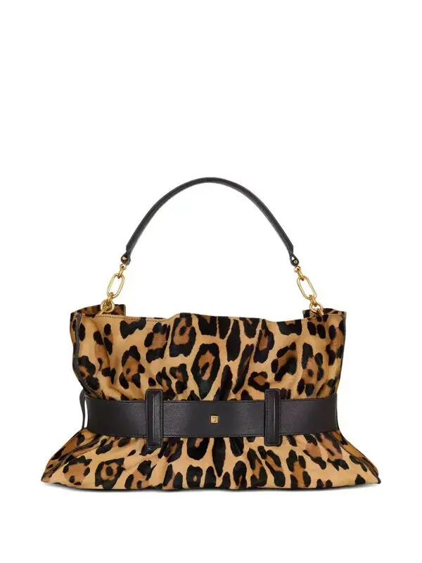 Balmain Anthem Shoulder Bag - Neutrals