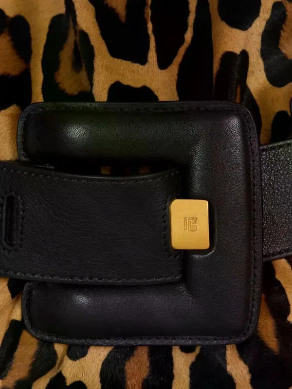 Balmain Anthem Shoulder Bag - Neutrals