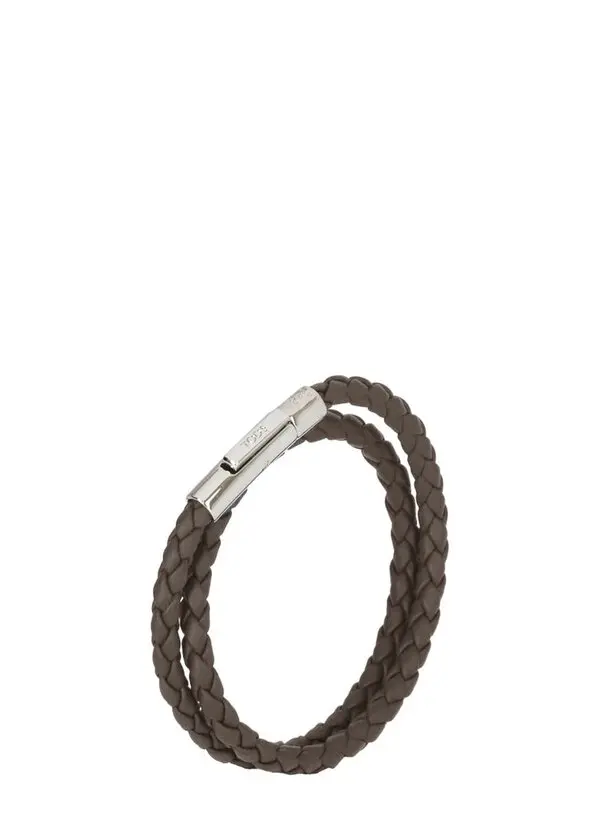 TOD'S Leather Bracelet - Brown