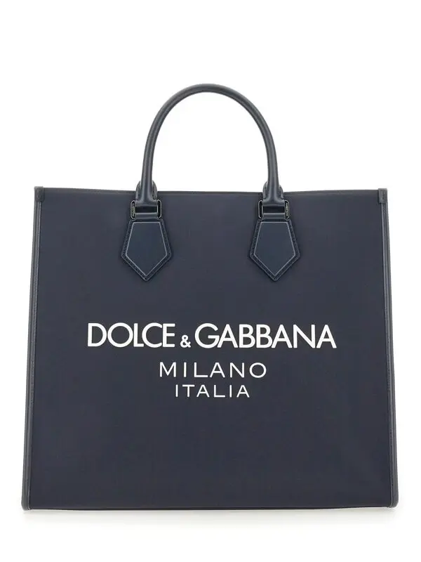 Dolce & Gabbana Large Shopping Bag - Blue