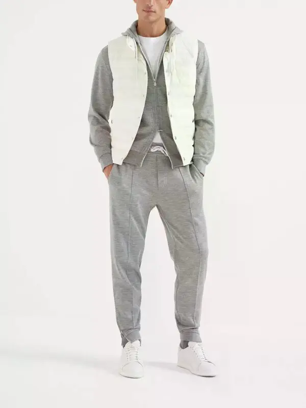 Brunello Cucinelli Drawstring Hooded Cardigan