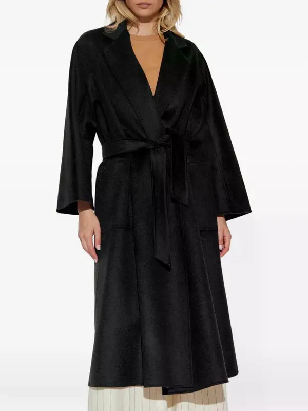 Max Mara Ludmilla Cashmere Coat - Black