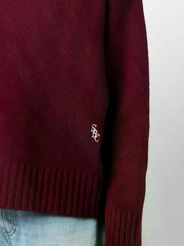 SPORTY & RICH Logo-embroidered Zipped Jacket