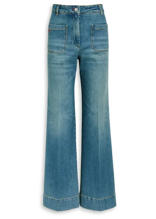 Victoria Beckham Alina Flared-leg Jeans