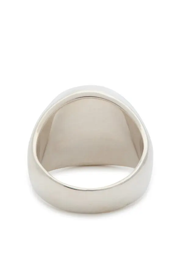 LEGIER Stone-embellished Signet Ring - Pink
