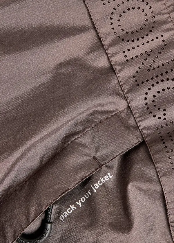 Moncler Packable Shell Jacket - Brown