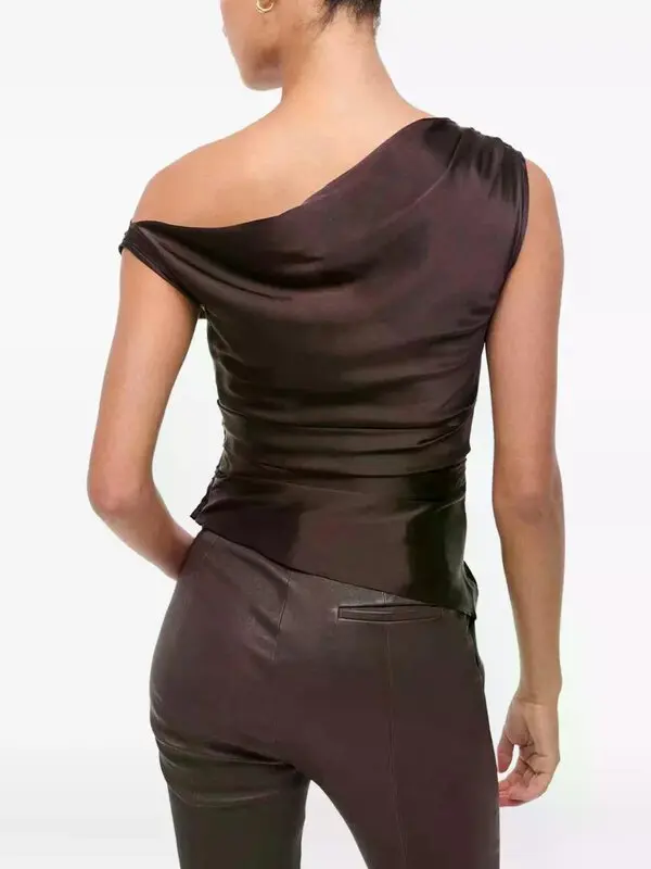 Staud Draped Asymmetric Top