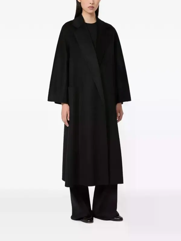 Max Mara Ludmilla Cashmere Coat - Black