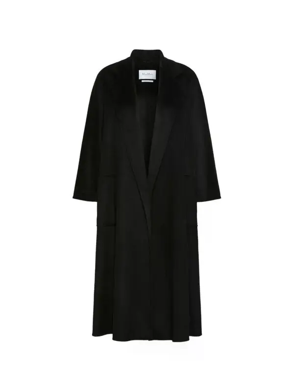 Max Mara Ludmilla Cashmere Coat - Black
