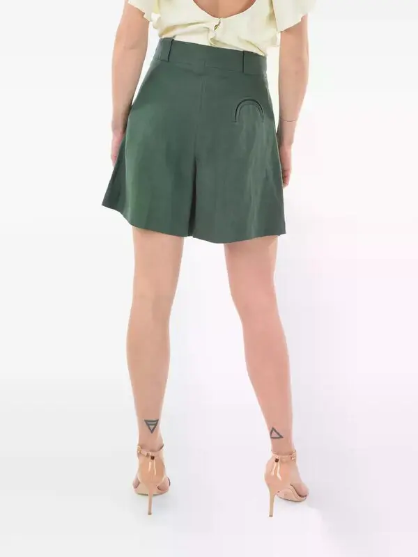 BLAZÉ MILANO Pleated Shorts - Green
