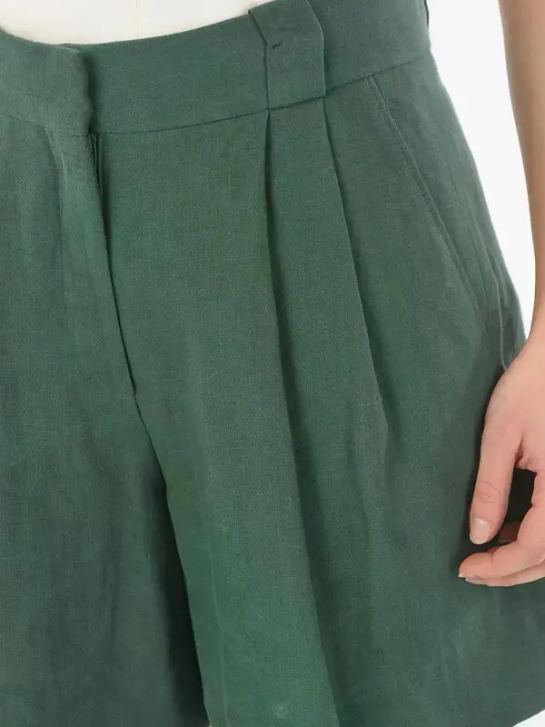 BLAZÉ MILANO Pleated Shorts - Green