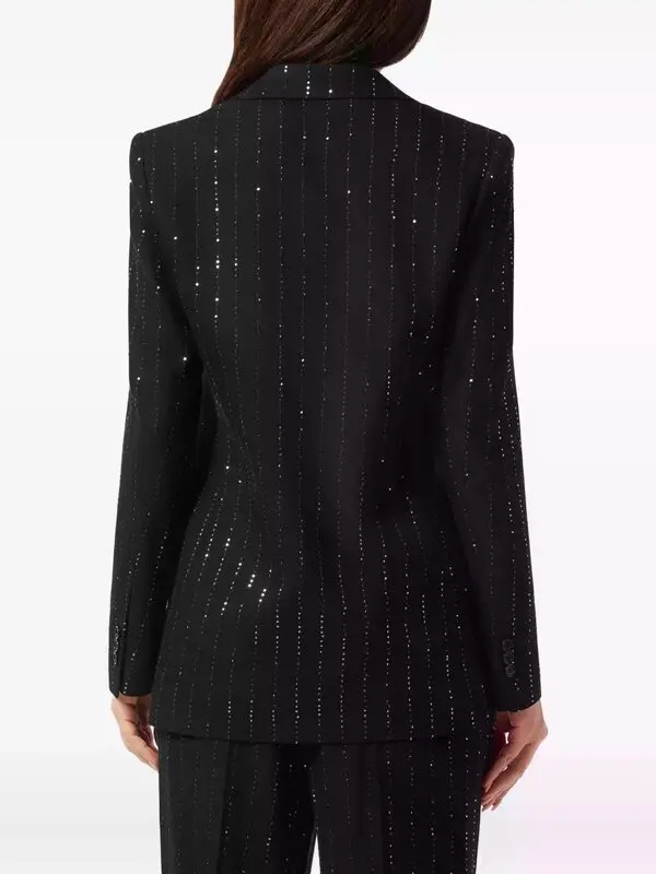 Philipp Plein Crystal-embellished Blazer - Black