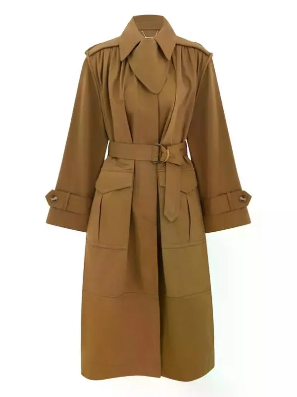 Zimmermann Illuminate Belted Trench Coat