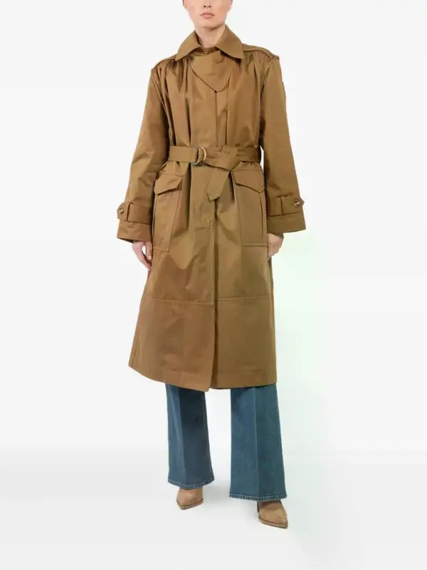 Zimmermann Illuminate Belted Trench Coat