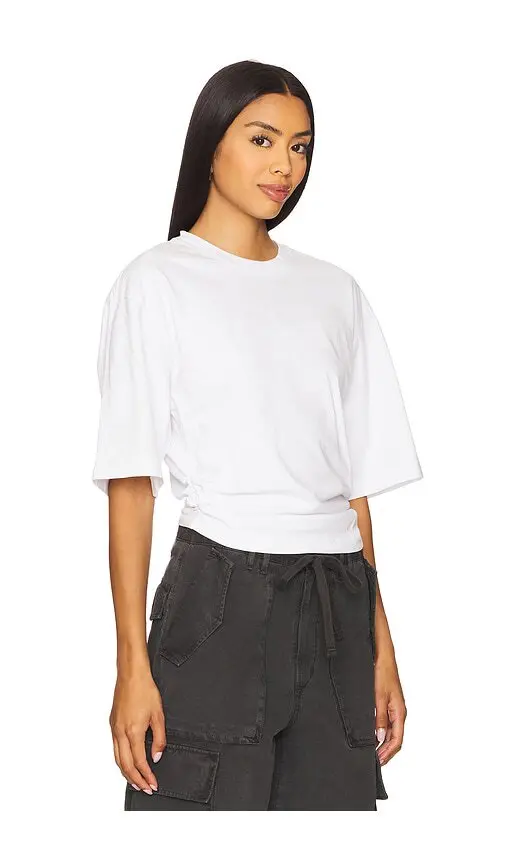 AGOLDE Shari Tee - Whtie