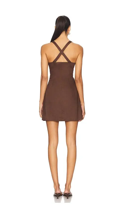 Paige Strappy Linen Blend Dress