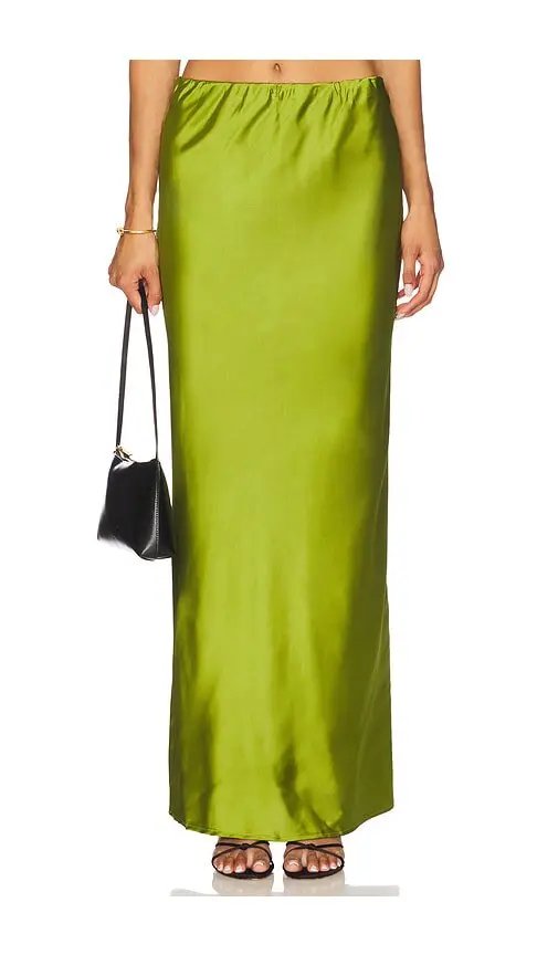 RUNAWAY THE LABEL Verity Maxi Skirt - Olive