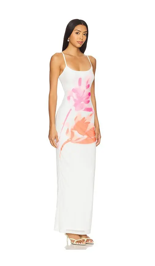 Superdown Jobelle Maxi Dress - White Multi