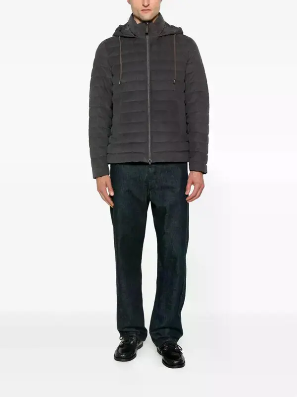 Herno Quilted Hooded Jacket