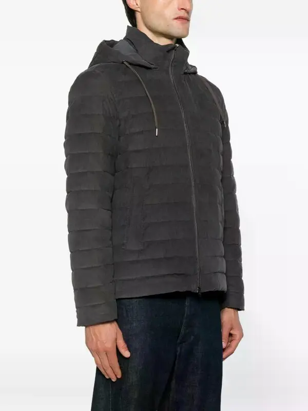 Herno Quilted Hooded Jacket
